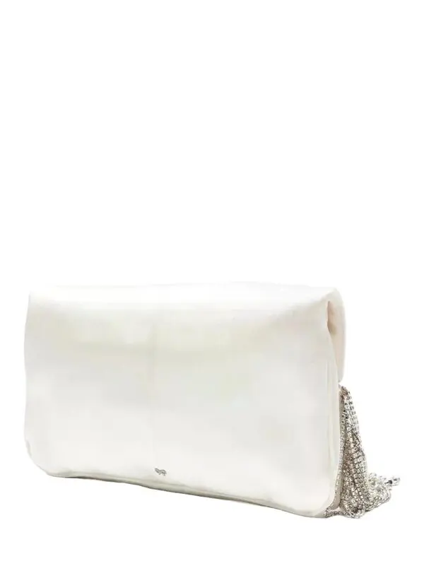 ANYA HINDMARCH Crystal Fringe Clutch - Neutrals