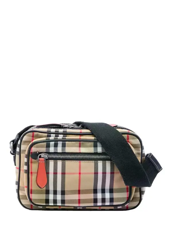 Burberry House Check Canvas Crossbody Bag - Neutrals