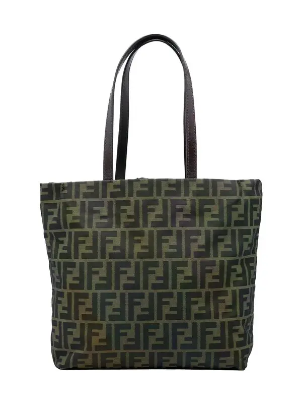 Fendi Zucca Canvas Tote Bag - Brown