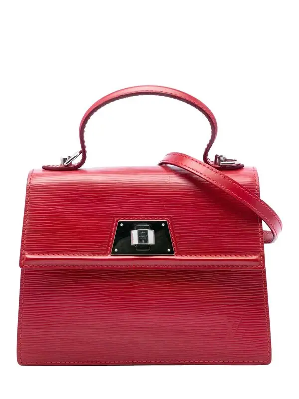LOUIS VUITTON Epi Sevigne Pm Satchel - Red