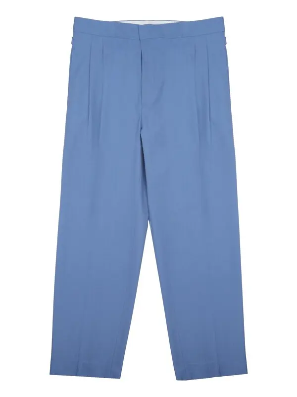 BE ABLE Pantalone Misto Lana - Azure