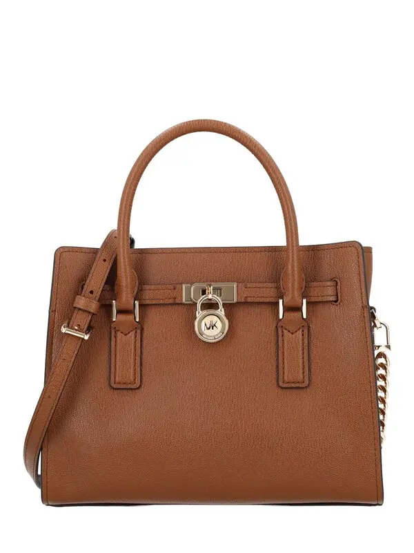 Michael Kors Hamilton Satchel - Buff