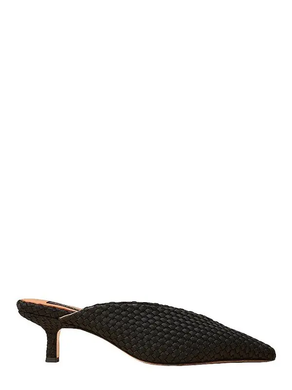 NAGHEDI Strada Kitten Heel - Black