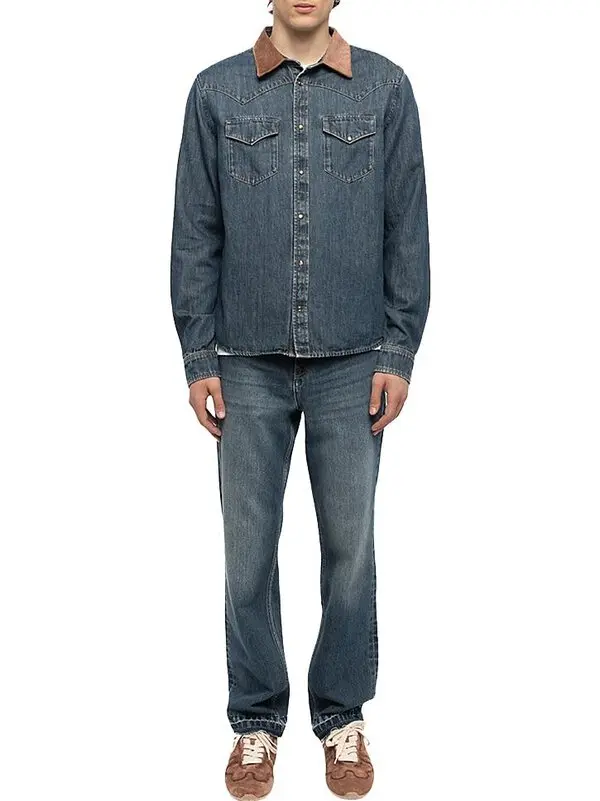 Zadig&Voltaire Saby Denim Jacket - Medium Blue
