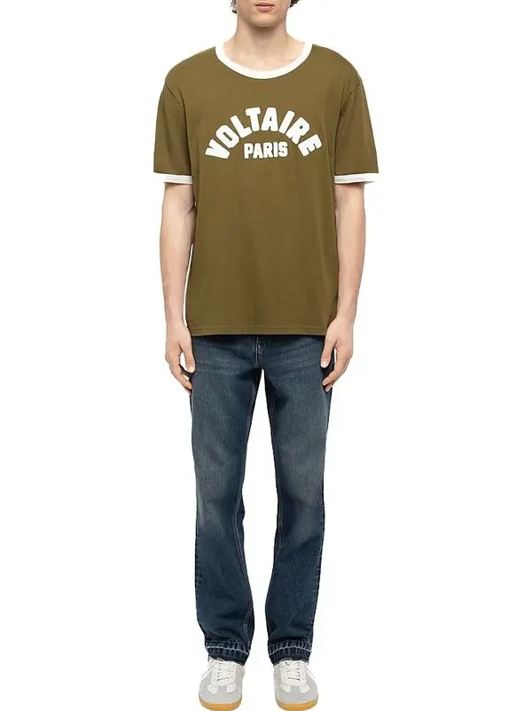 Zadig&Voltaire Woody Hc Voltaire Tee - Mousse