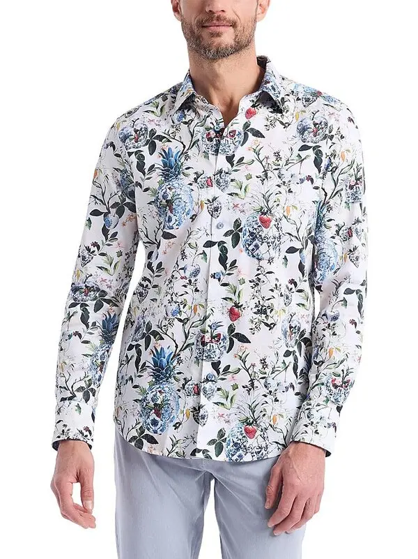Robert Graham Briarcliff Long Sleeve Woven Shirt - Multi