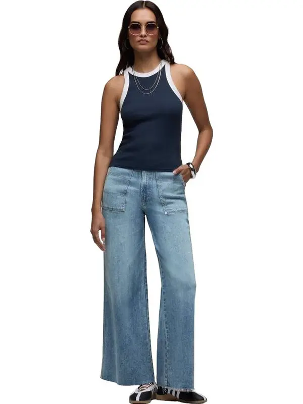 Hudson Jeans James Carpenter Wide Leg Jeans - Unstoppable
