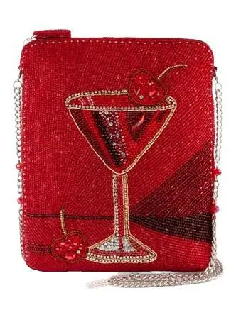 MARY FRANCES ACCESSORIES Top Shelf Handbag - Red