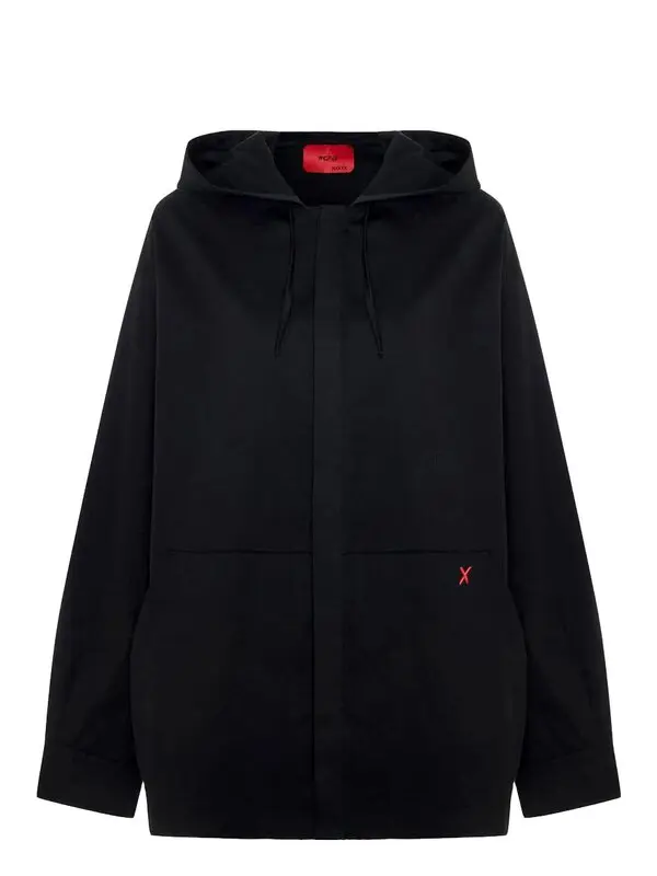 PCFG Daydreamers Hooded Button-up Jacket - Black