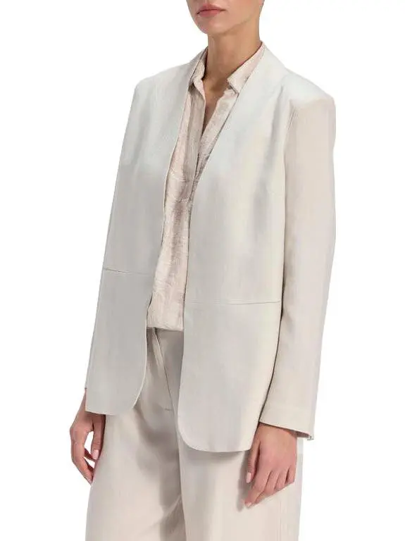 Ronen Chen Tailored Blazer - Stone