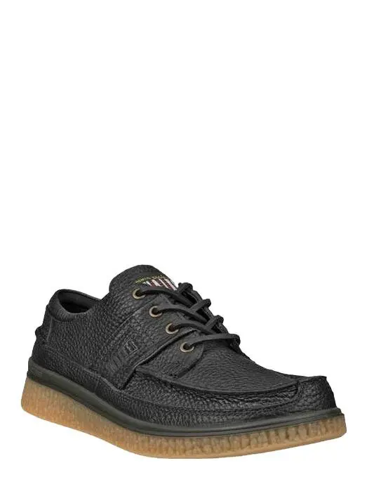 Ecco Walker 3.0 Waterproof Leather Lace-up Sneakers - Black