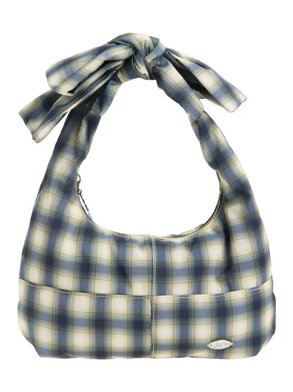DAMSON MADDER Roo Check Tie Shoulder Bag - Multi