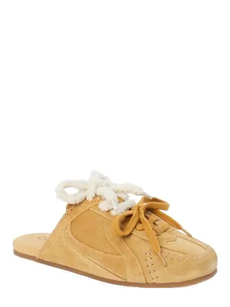 Matisse Devyl Lace-up Mule - Honey