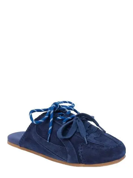 Matisse Devyl Lace-up Mule - Navy