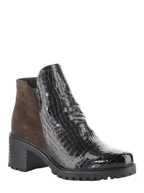 BOS. & CO. Inara Bootie With Waterproof Coating - Dk Brown/coffee