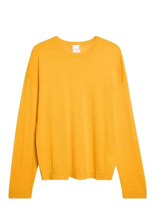 LESET James Oversized Merino Wool Sweater - Marigold