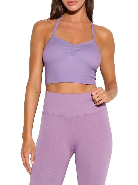 Spiritual Gangster Sun Bleached Cassidy Bra Top - Amethyst