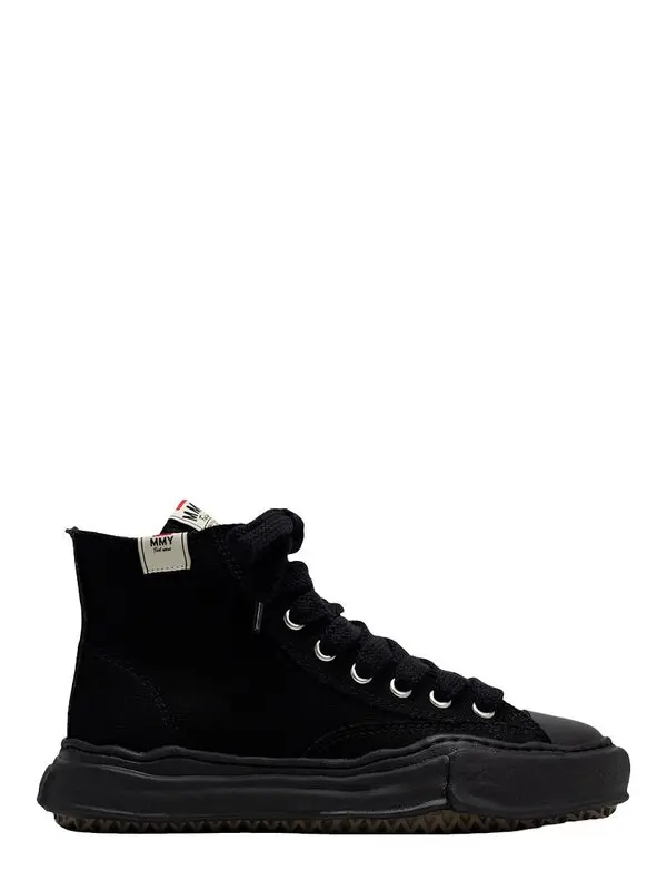 Mihara Yasuhiro Peterson Og Sole Canvas High Top Sneakers - Black