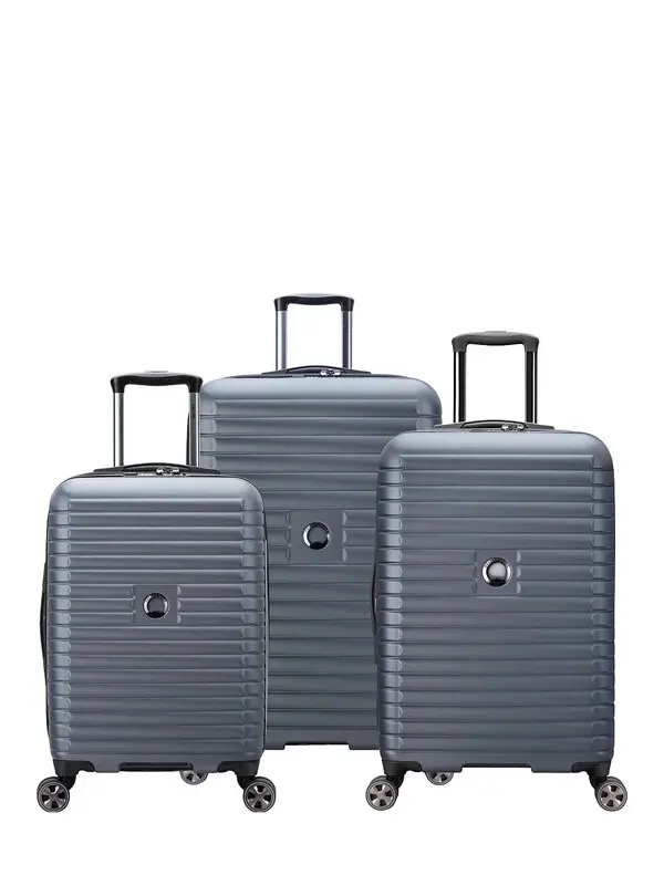 DELSEY PARIS Cruise 3.0 Hardside Expandable 3-piece Spinner Luggage Set - Graphite