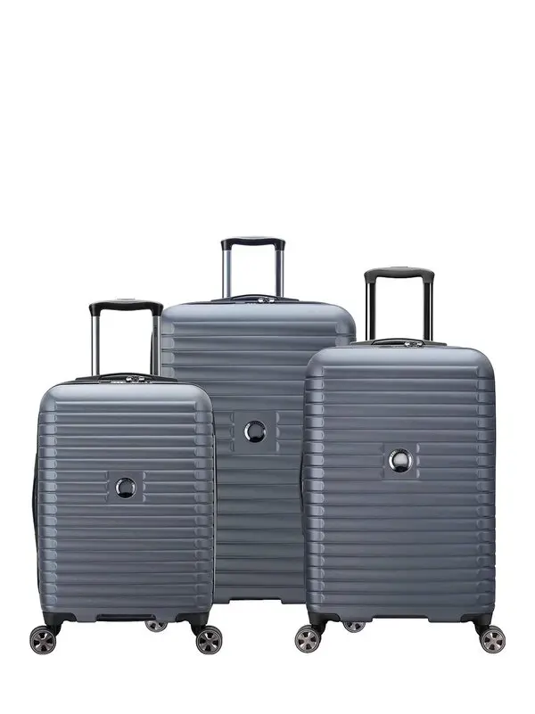 DELSEY PARIS Cruise 3.0 Hardside Expandable 3-piece Spinner Luggage Set - Graphite