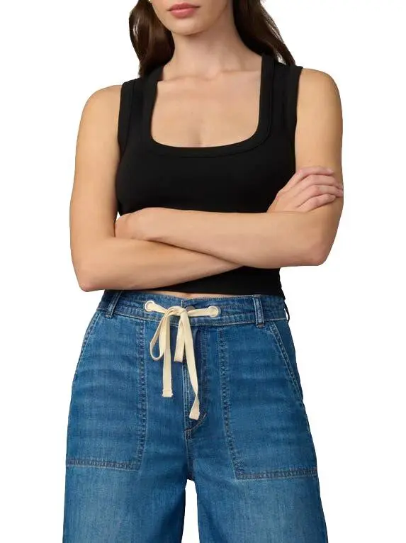 Joe's Jeans The U-neck Tank Top - Black