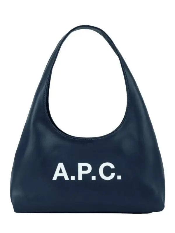A.p.c. Baby Ninon Shoulder Bag - Navy Blue