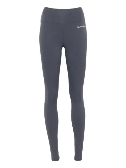 SPORTY  RICH Elastic-waist Leggings - Black