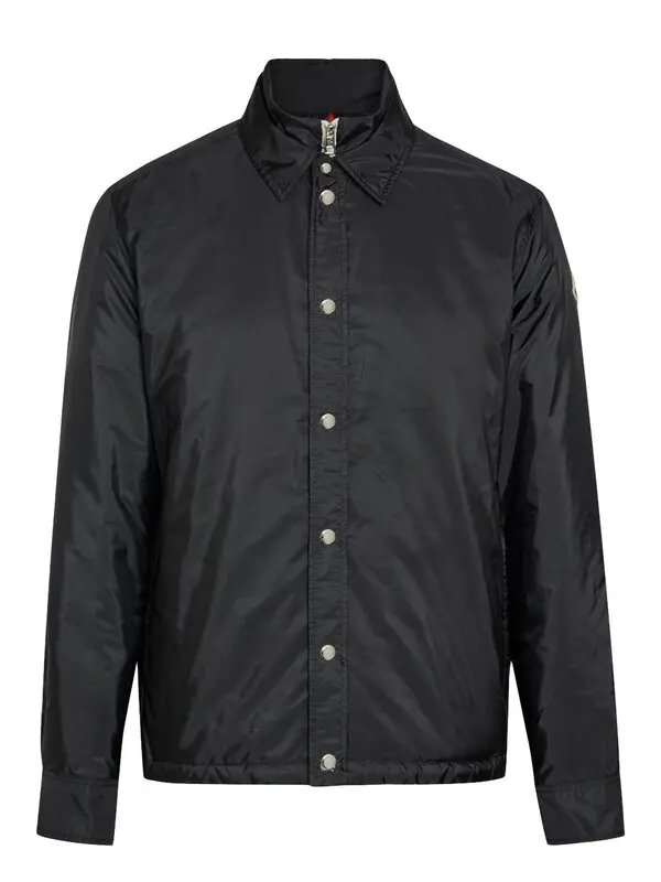 Moncler Meridelle Layered Padded Shell Jacket - Navy