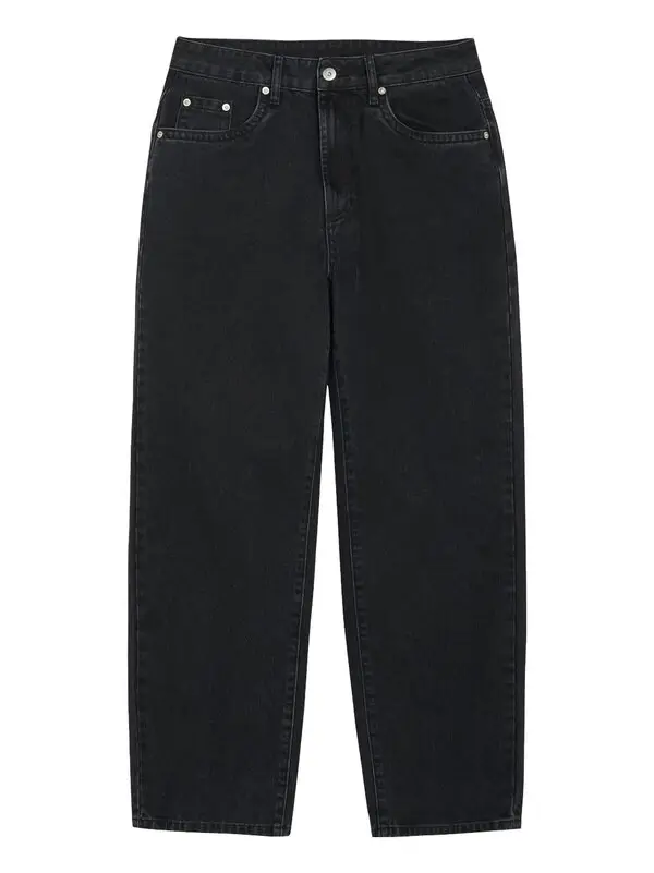 MKI MIYUKI ZOKU Wash Straight-leg Jeans - Black