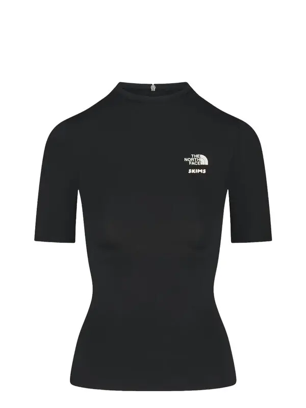 The North Face X Skims Refina Short Sleeve Top - Onyx