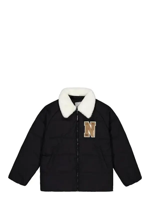 NEW BALANCE Puffer Coat - Black/white