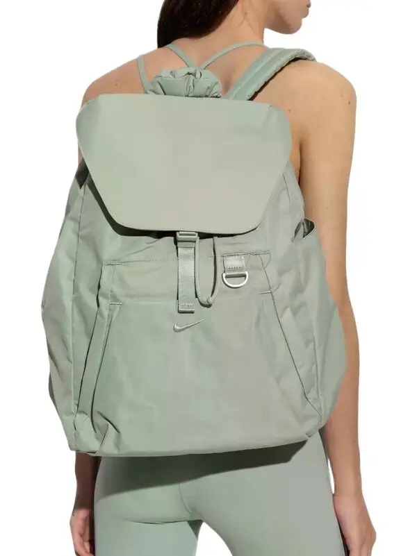 Nike Buckle-fastening Flap-top Backpack - Green