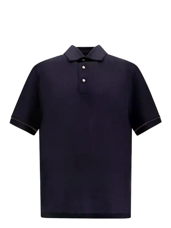 Herno Wool Polo Shirt - Blue