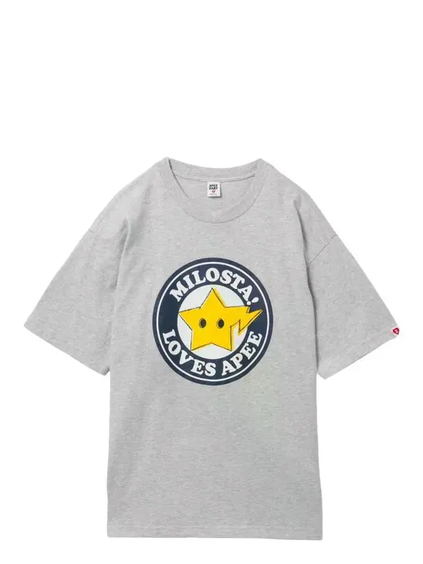 AAPE BY *A BATHING APE Milosta T-shirt - Grey