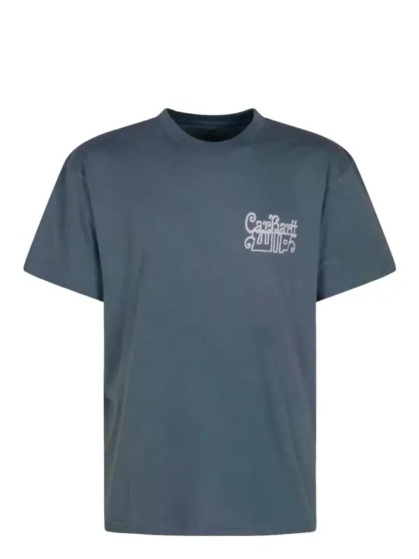 Carhartt Work In Progress Logo-print Cotton T-shirt - Blue