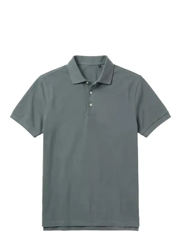 TOMBOLINI Short-sleeve Polo Shirt - Blue
