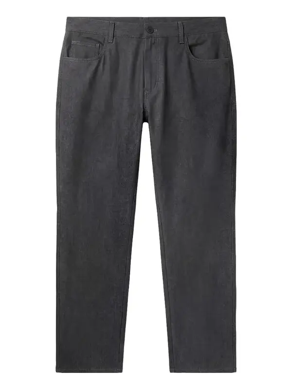 TOMBOLINI Straight-leg Five-pocket Trousers - Grey