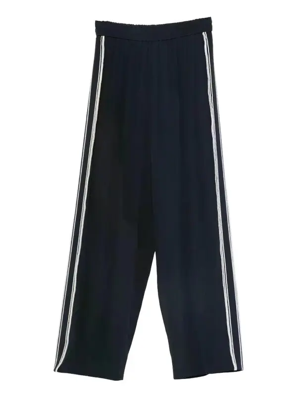 Fabiana Filippi Side Stripe Track Pants - Blue