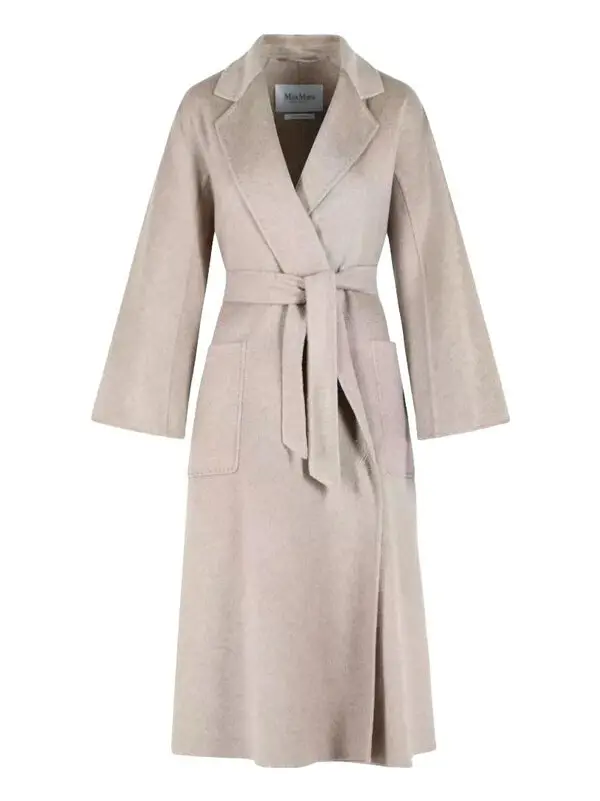 Max Mara Ludmilla Belted Coat - Neutrals