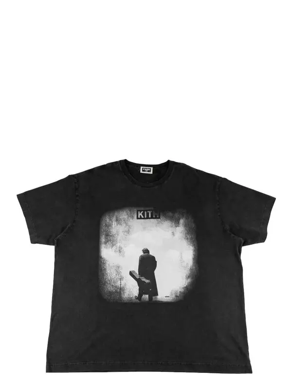 Kith X Johnny Cash Walk The Line T-shirt - Black