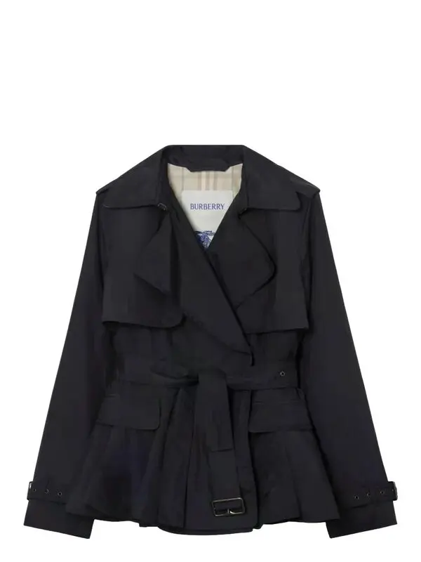 Burberry Nylon Pembury Trench Jacket - Blue