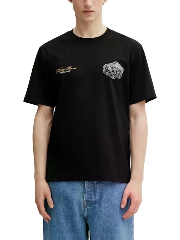 Filling Pieces Citrus Graphic-print T-shirt - Black