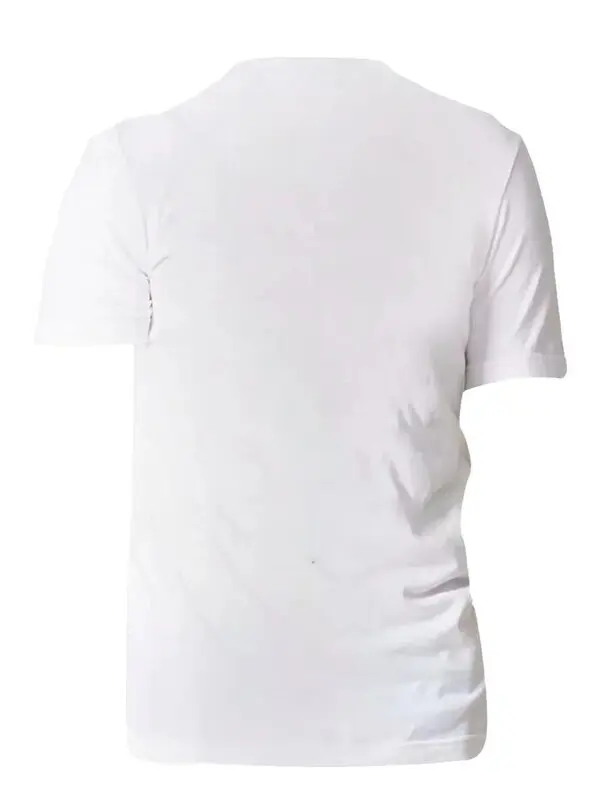 Adidas Floral-logo T-shirt - White