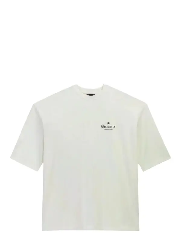 WILLY CHAVARRIA Graphic-print T-shirt - Neutrals