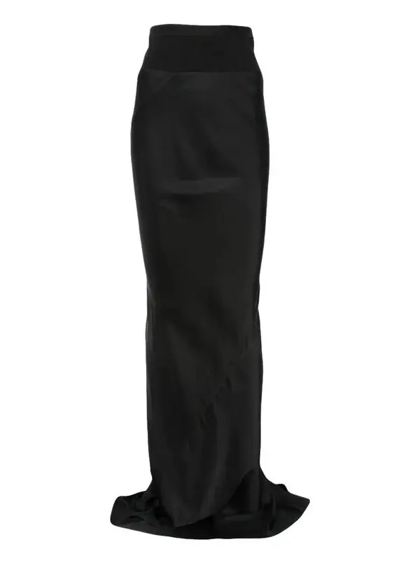 Rick Owens Coda Maxi Skirt - Black