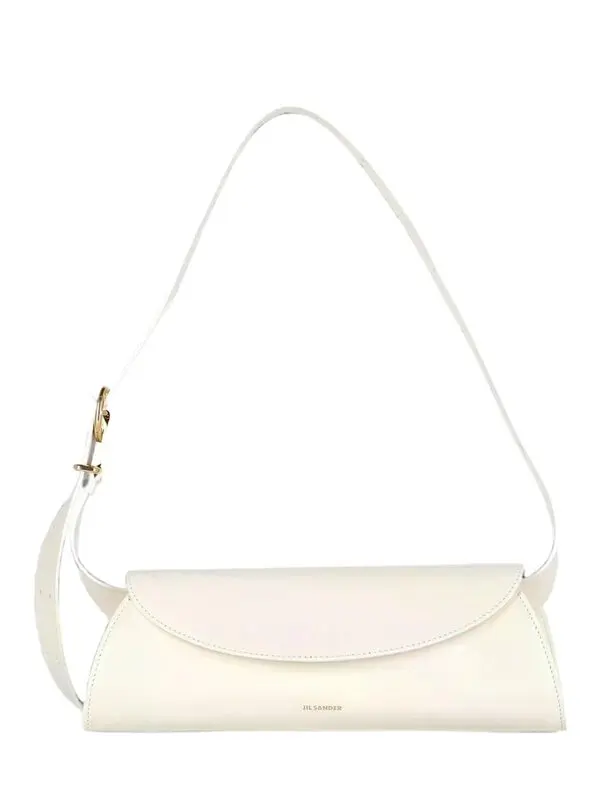 JIL SANDER Small Cannolo Shoulder Bag - Neutrals