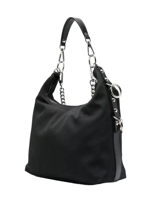 R13 Stud-embellished Chain-link Shoulder Bag - Black
