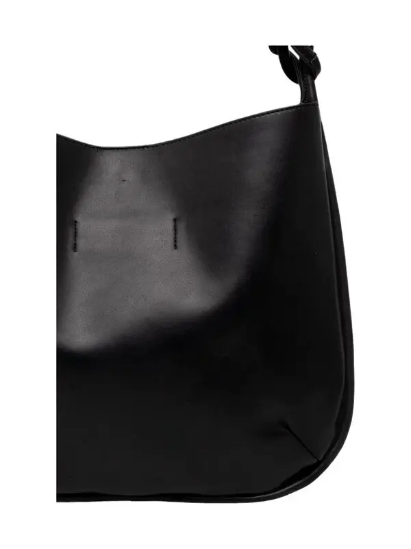 BENETTON Knotted Handle Tote Bag - Black