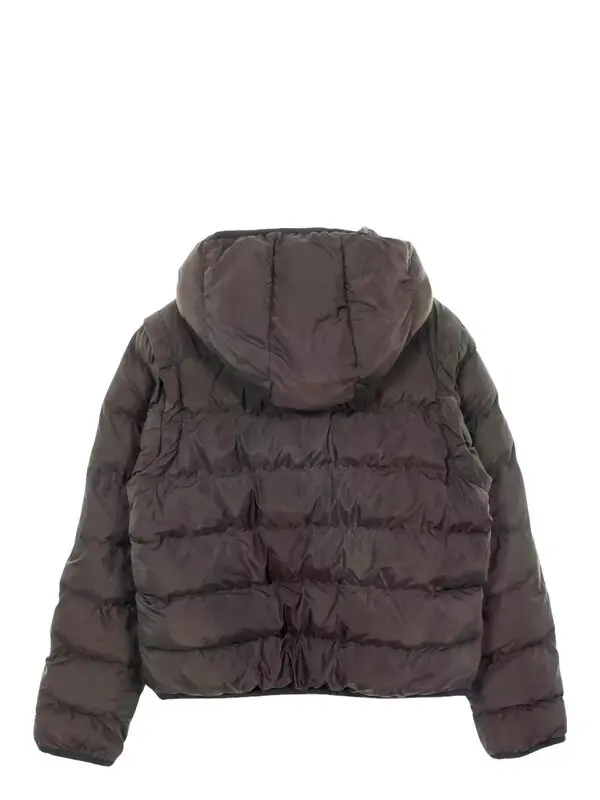 LOUIS VUITTON Monogram Hooded Reversible Jacket - Brown