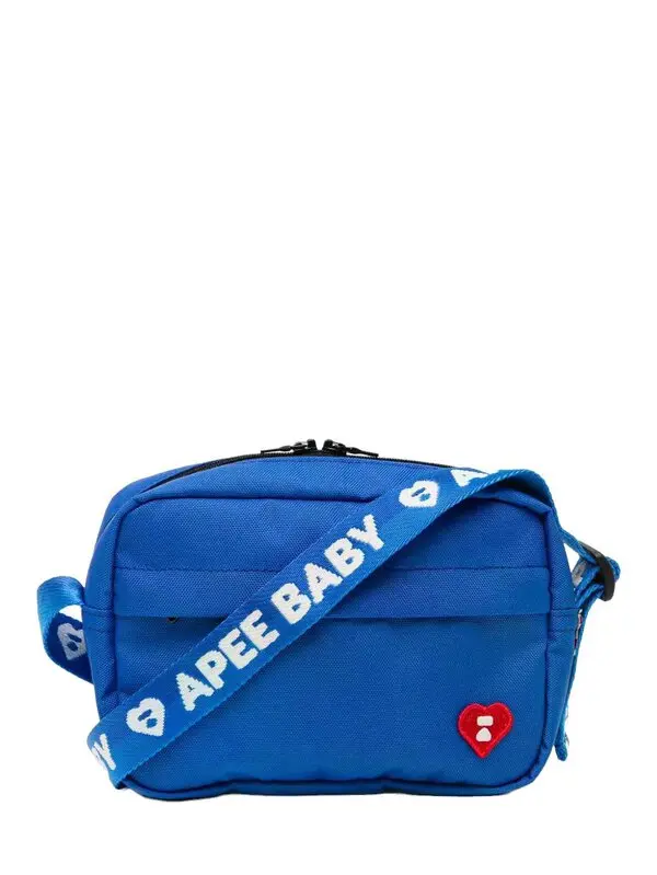 AAPE BY *A BATHING APE Mini Heart Patch Bag - Blue